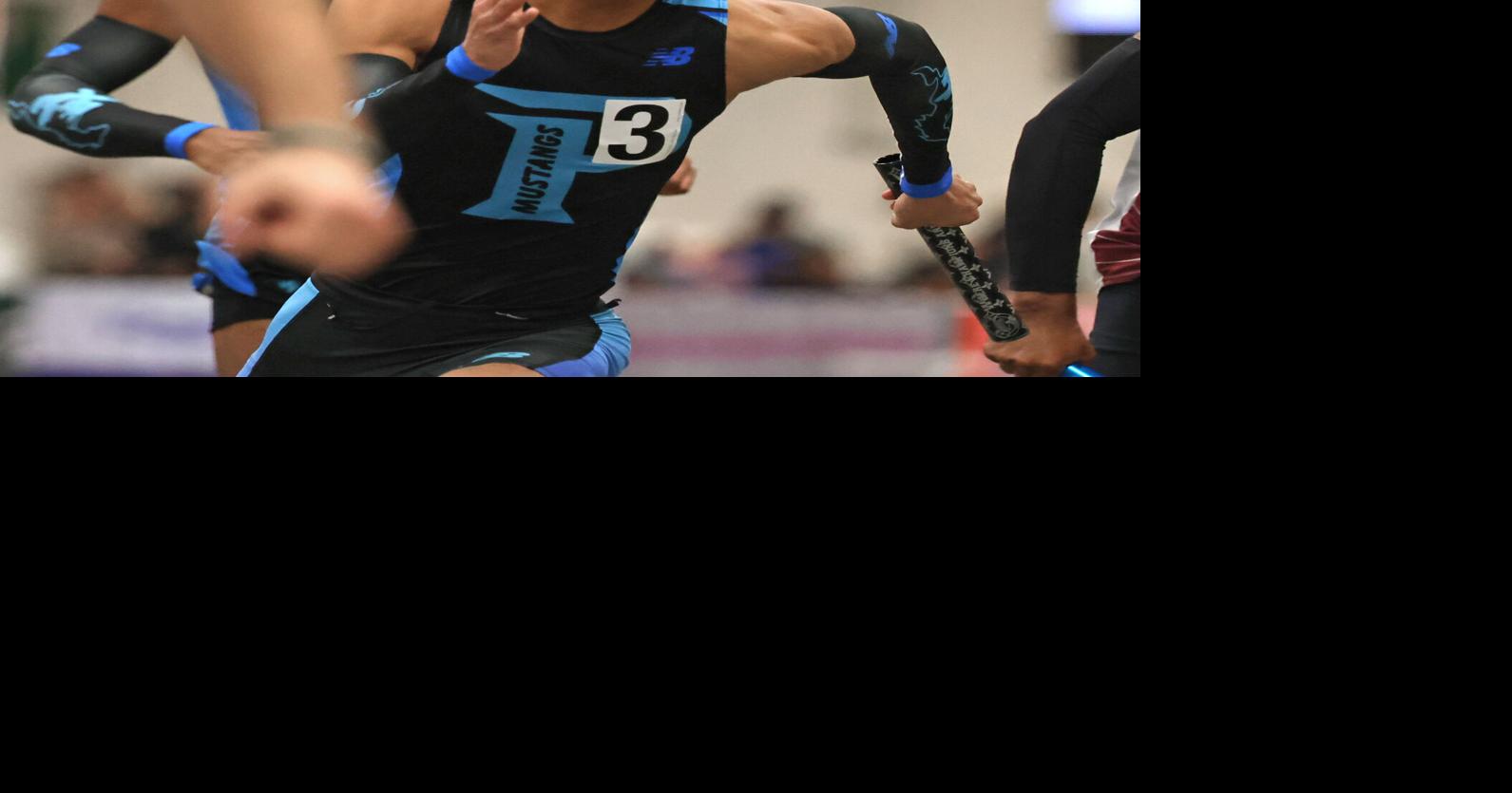 Record-setter: Parkland's Micah Walker is built for speed