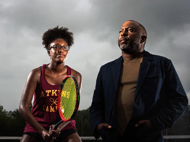 Raising racket: Yinka Mason playing top-quality tennis at Atkins while ...
