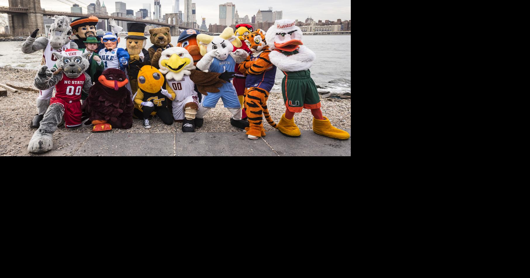 The ACC Mascots Tour Brooklyn