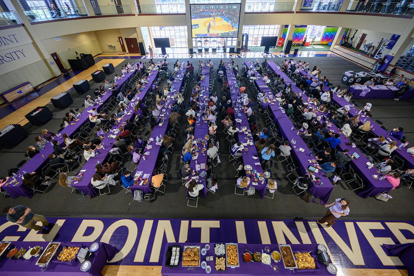 How did High Point students react to NCAA Tournament win?