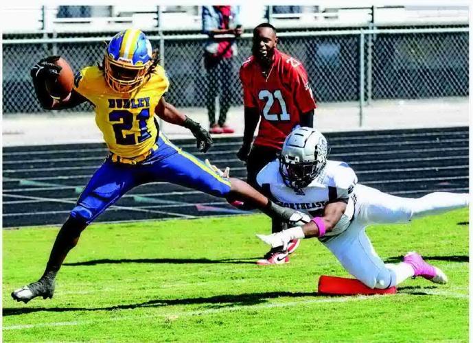 Dudley returns to football action after deadly shooting