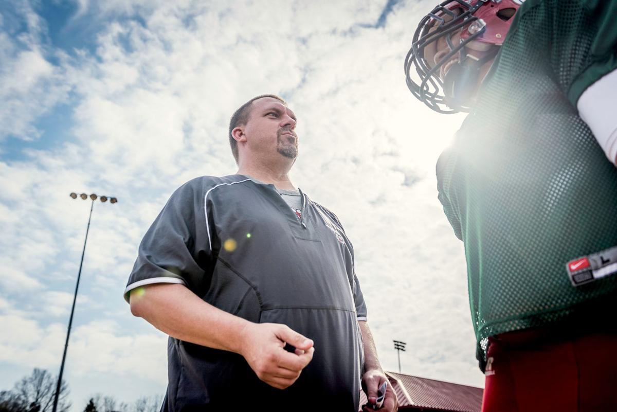 WSSU Volunteer Assistant Football Coach Marcus Pearson
