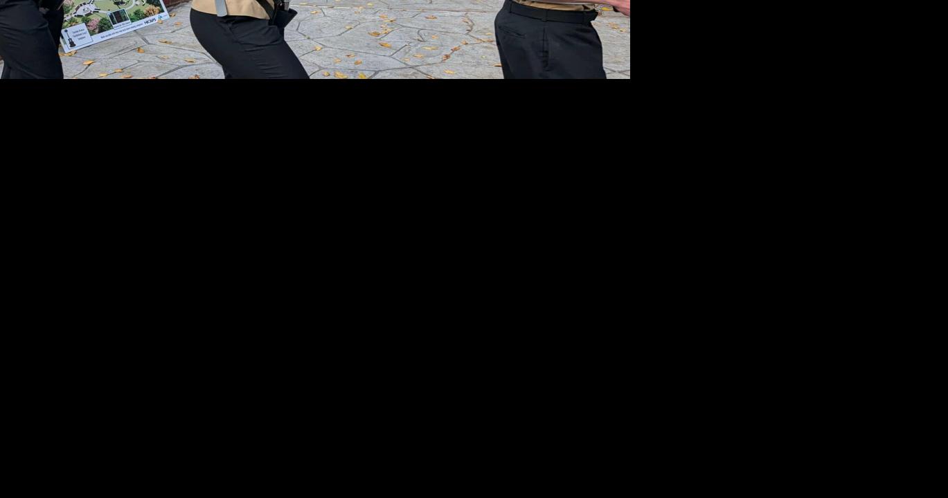 Veterans Day ceremony at Guilford memorial in Greensboro NC