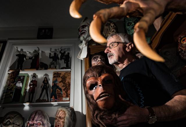 Photos: Gary Marshall's collection of over 280 masks and figures