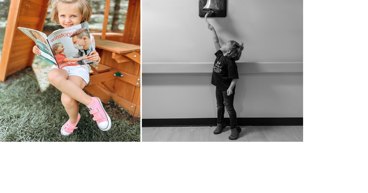 Chad Tucker and Family Celebrate as Roe Roe Rings the Bell