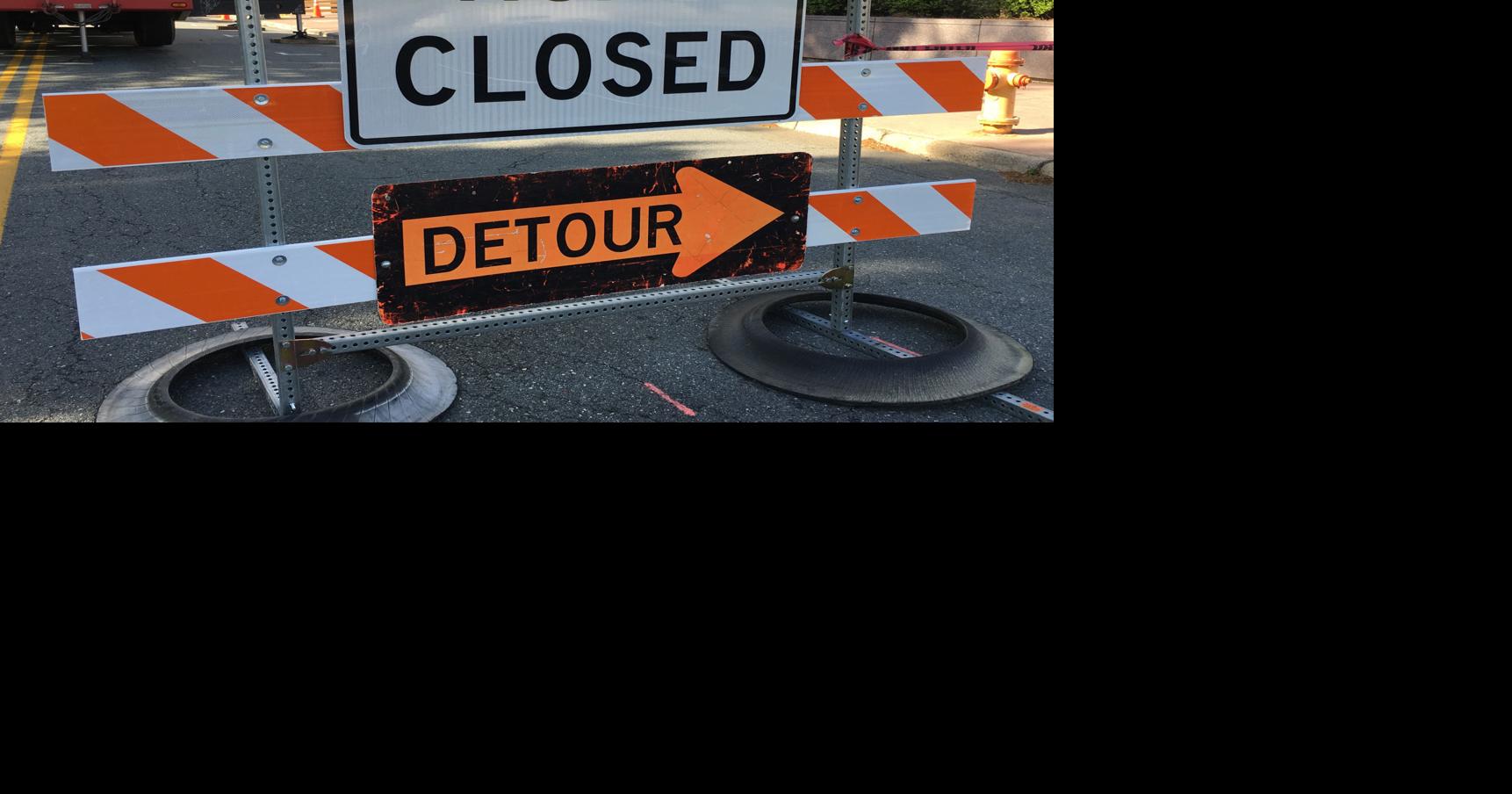 A vehicle crash has closed U.S. 421 North near Lewisville