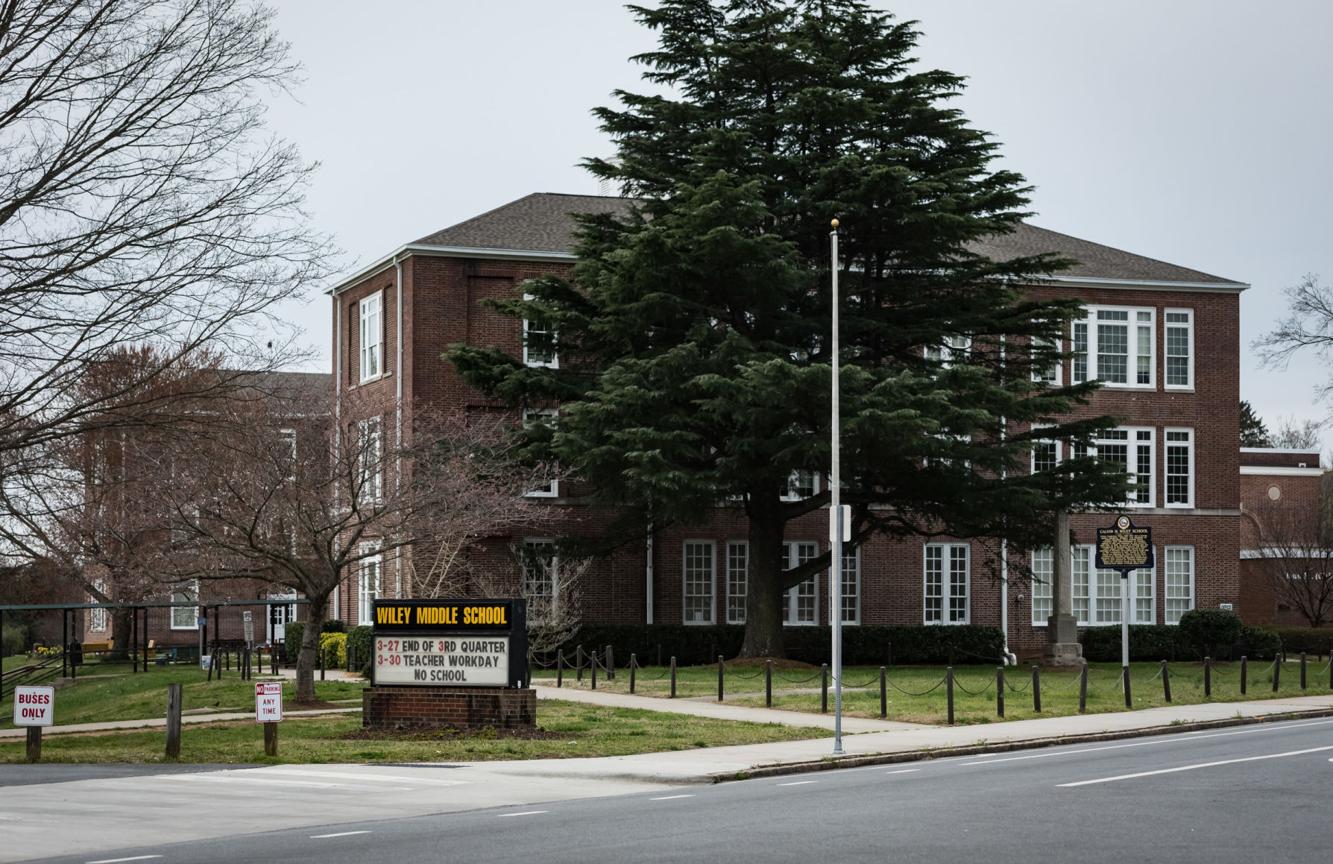 60-year old gym at Wiley Magnet Middle School is torn down