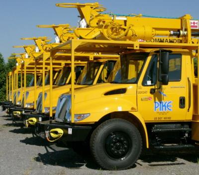 Pike Electric shares down despite record revenue for fiscal year