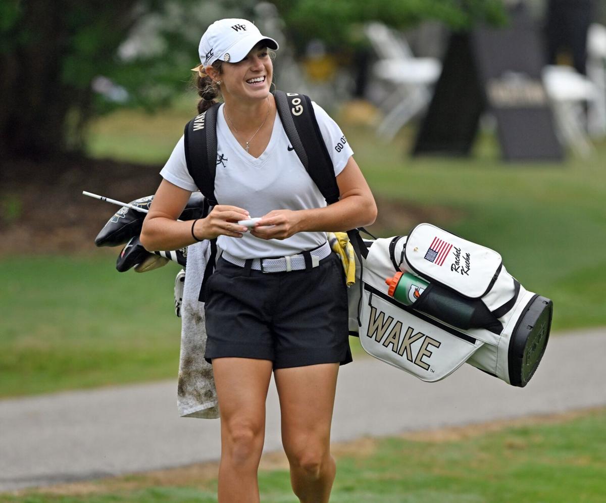 Wake Forest leads after first round of NCAA women's golf regional