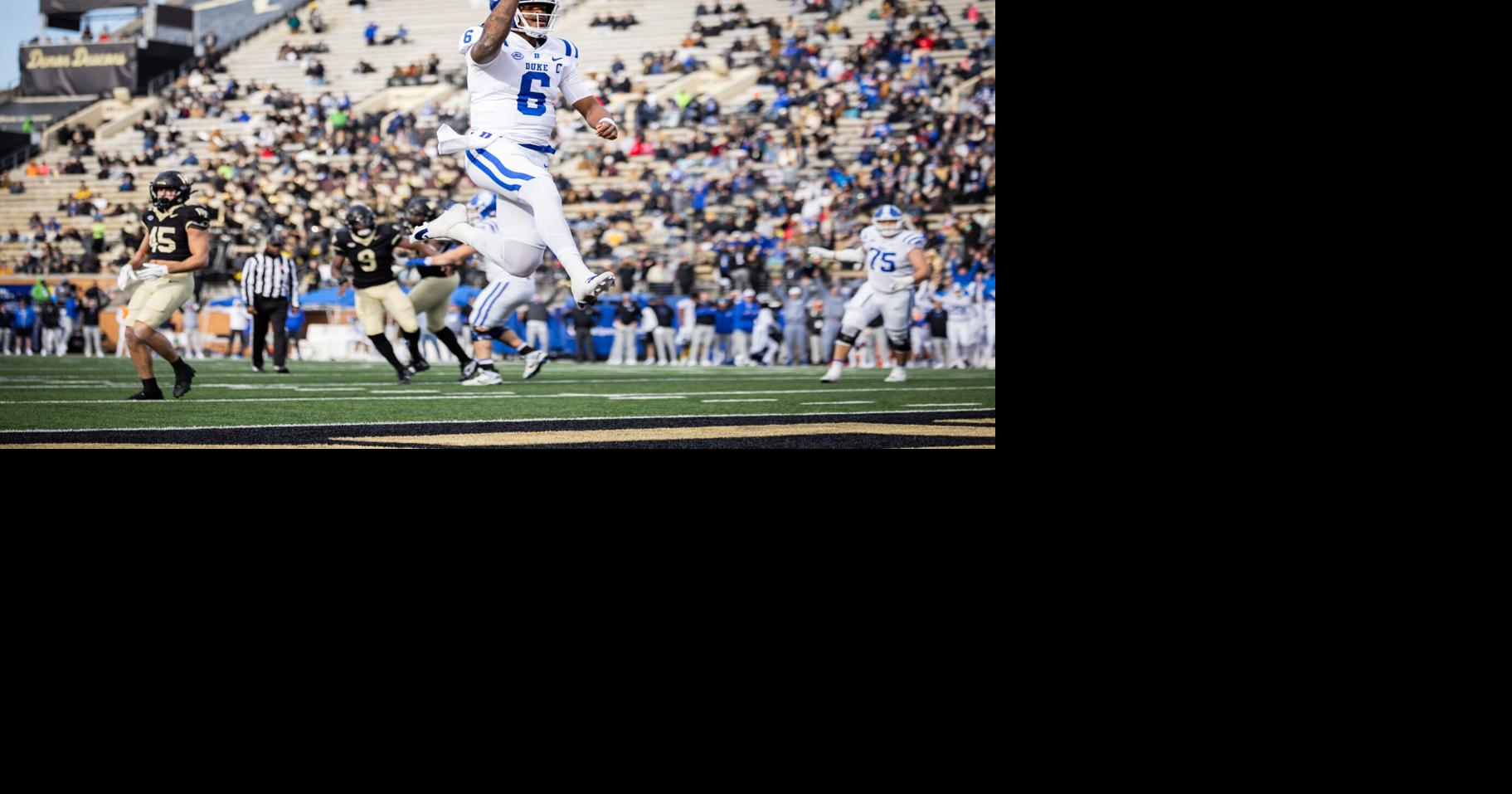 Wake Forest lets big lead slip away as Duke wins 23-17