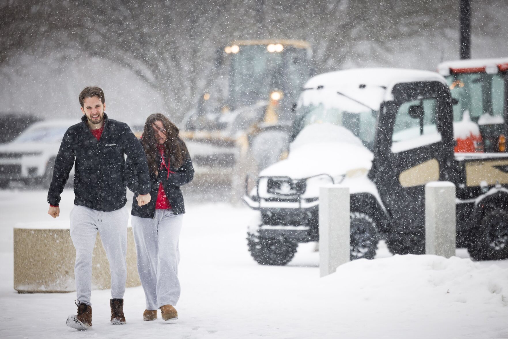 Triad gets another blast of wintry weather with colder air to follow