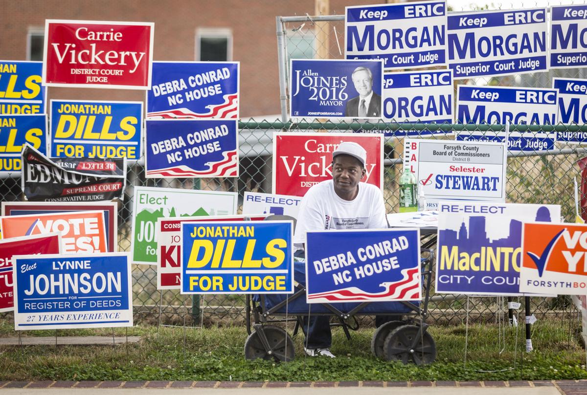 Big lines in Forsyth County for early voting | Local News | journalnow.com