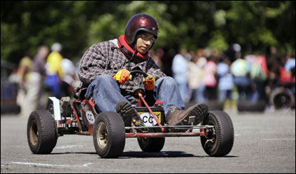 Going Green: Go-cart competition requires use some kind of renewable energy