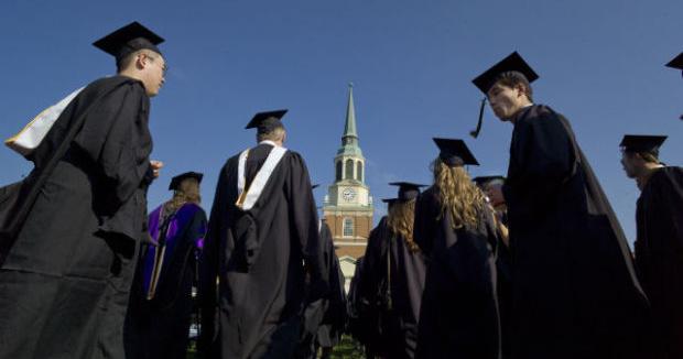 Wake Forest graduation
