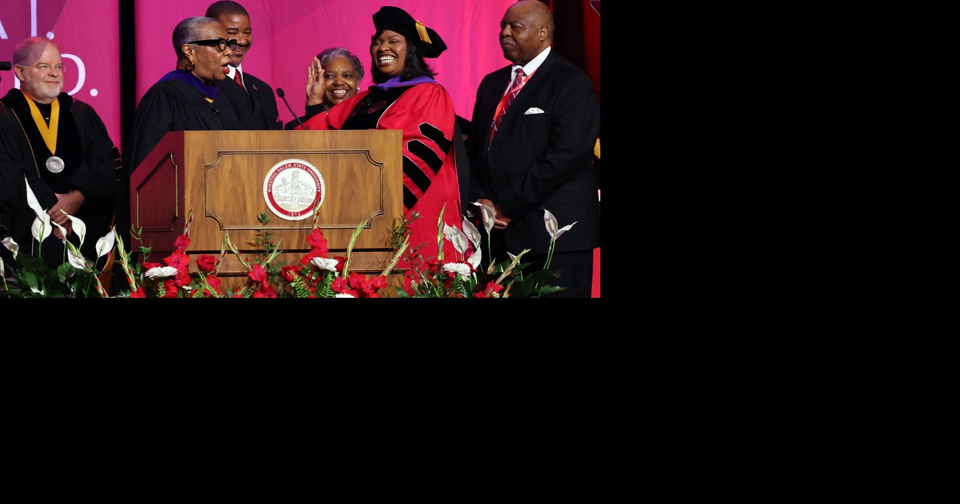 Brown is first female chancellor at Winston-Salem State