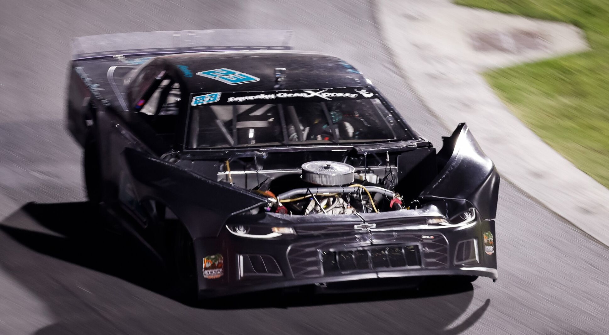 Amber Lynn remains active at Bowman Gray Stadium