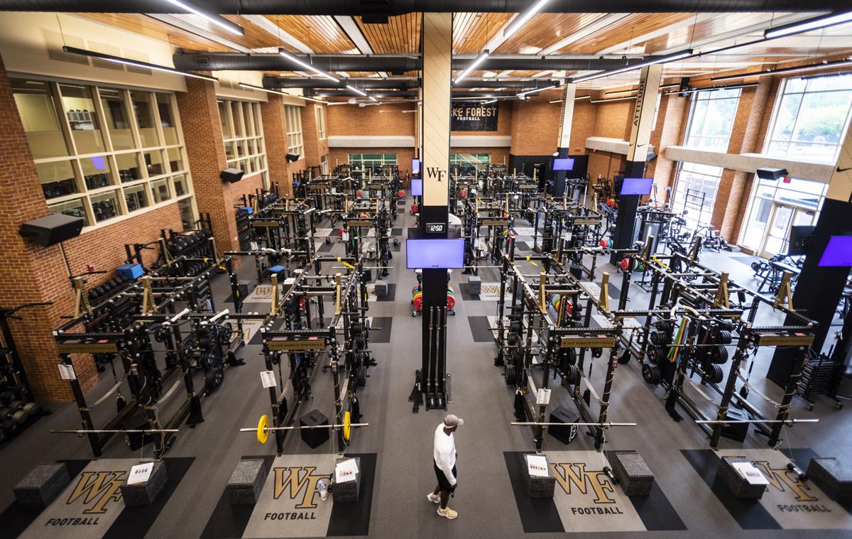 Wake Forest athletics gave a tour of its new on-campus facilities ...
