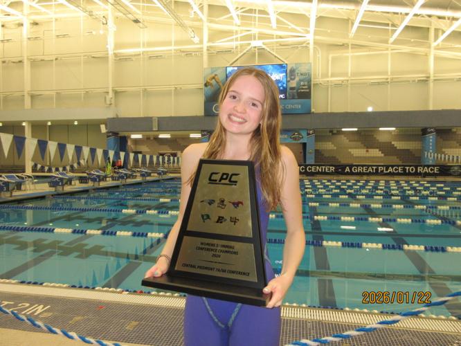 Addi Mitchell accomplished in the pool, classroom at Reagan