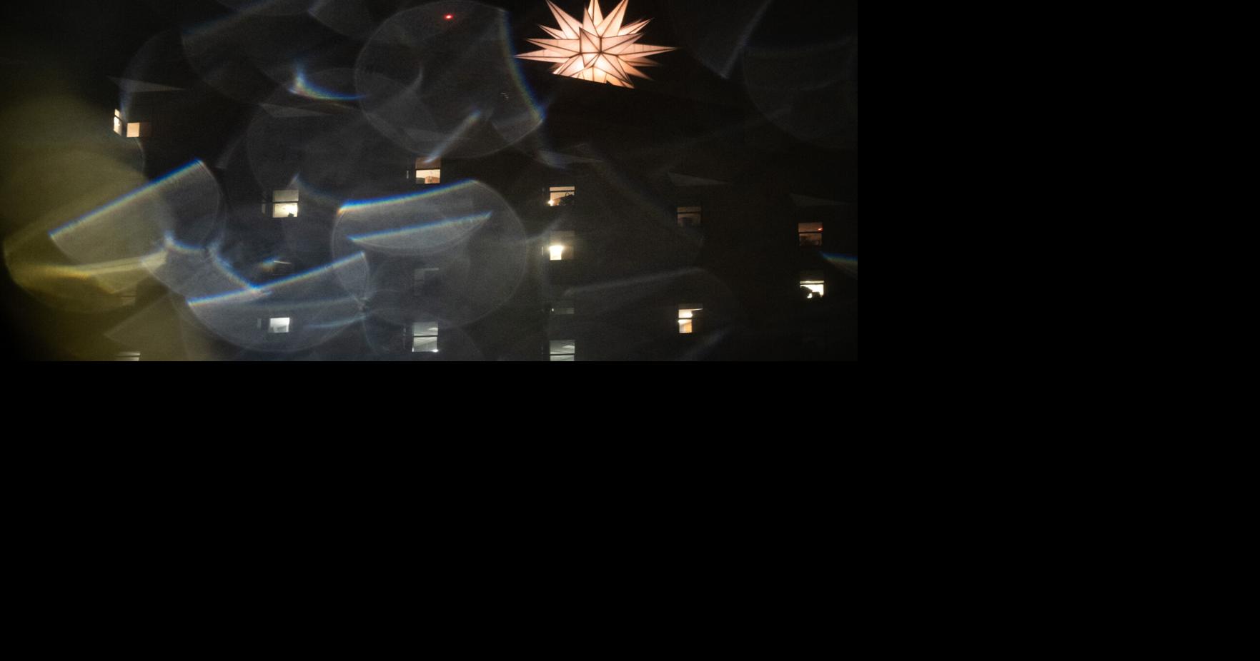 Moravian Star is lighted again as a symbol of hope