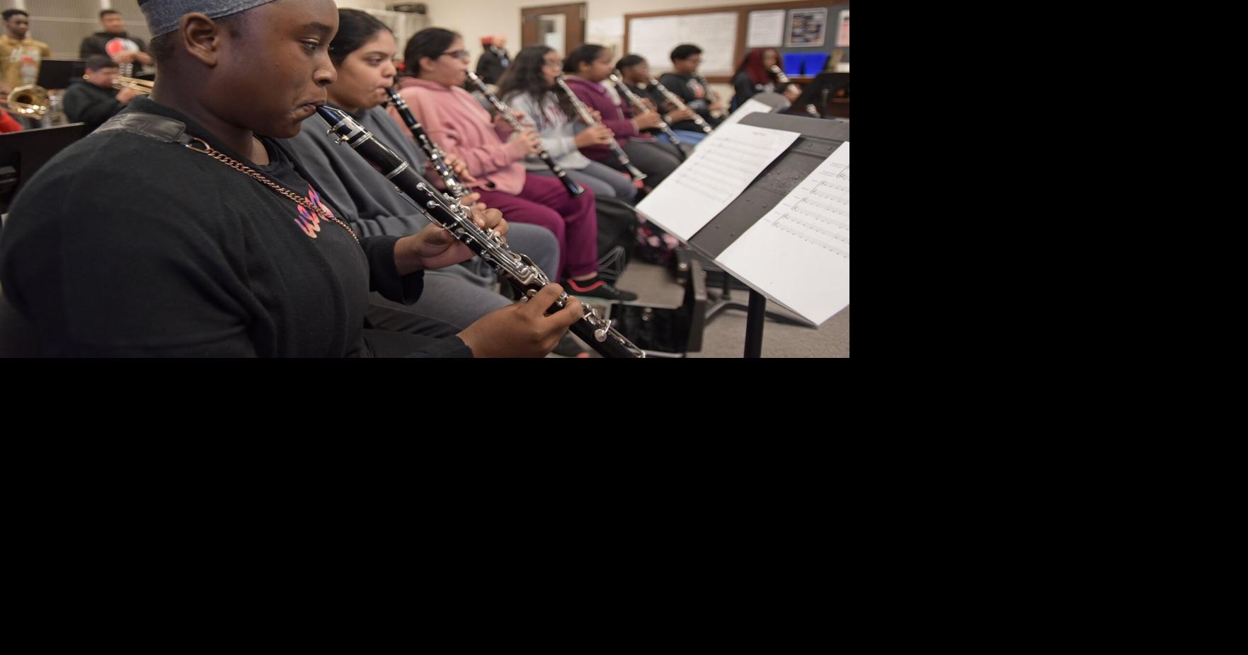 PHOTOS: Winston-Salem Prep gets band program