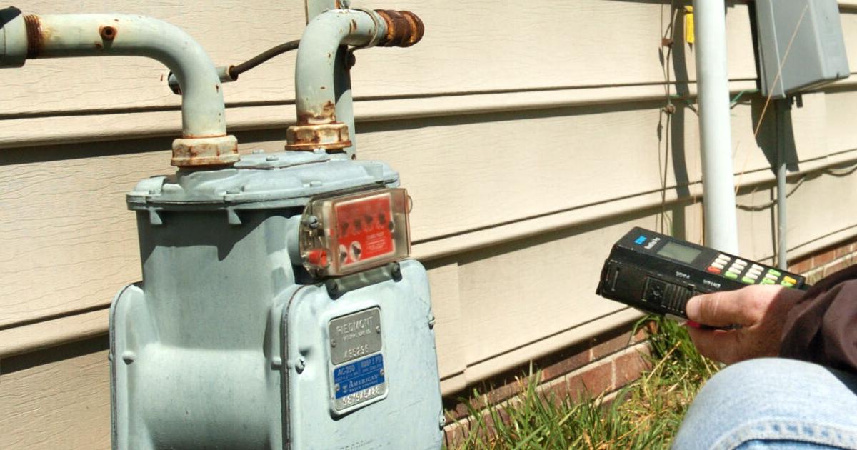 How are power, gas, and water meters read?