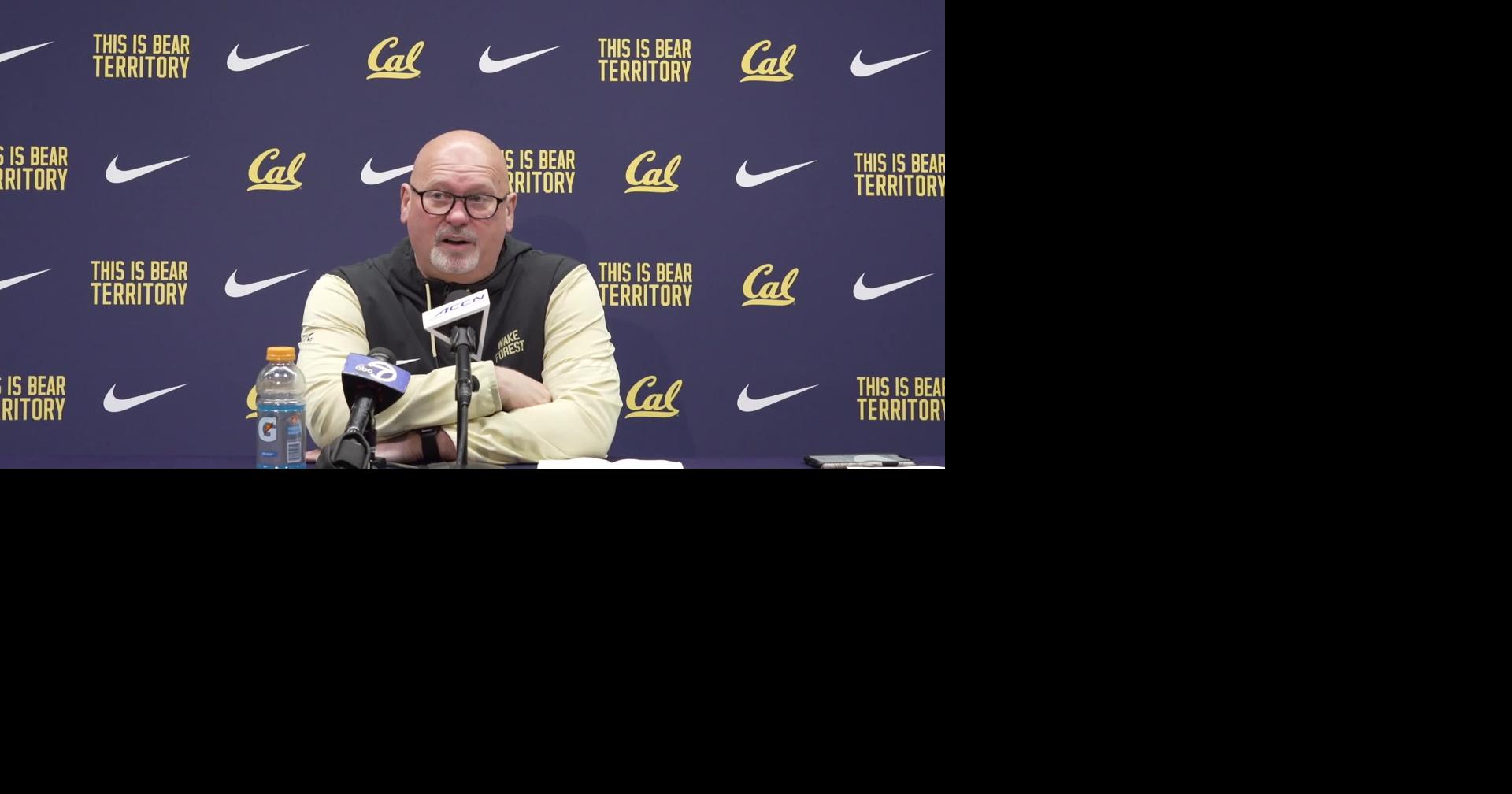 Coach Steve Forbes talks about beating Cal on Saturday