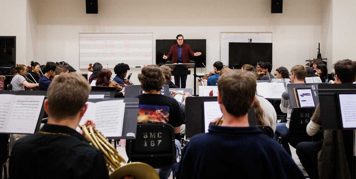 UNCSA guest orchestra conductor Felipe Tristán Nutcracker