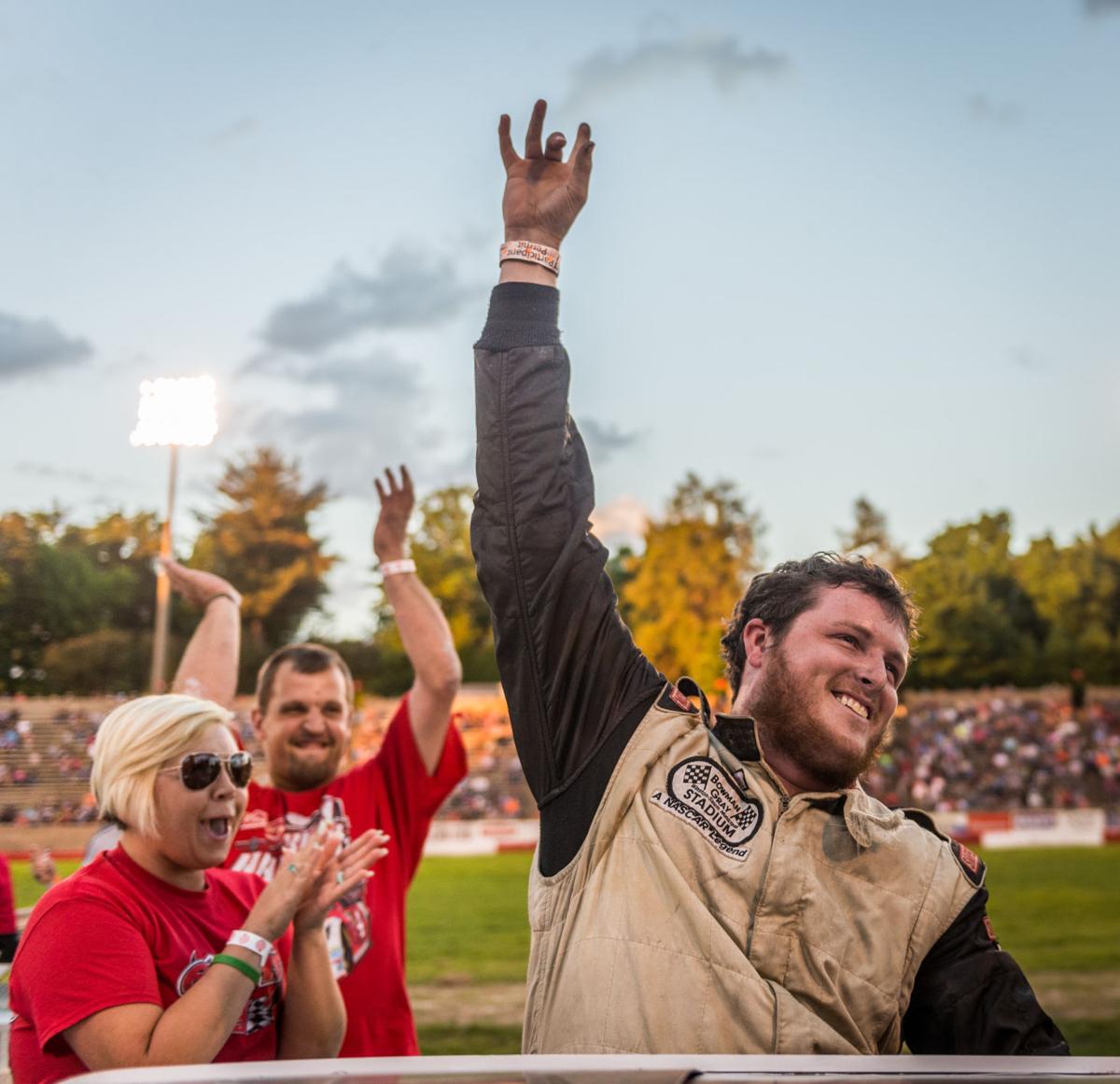 It's early, but Chris Allison right behind Chase Hunt in Stadium Stock ...