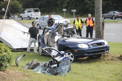 Driver killed when car runs into utility pole