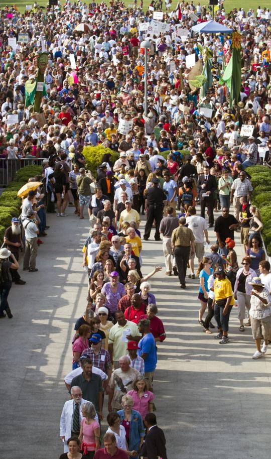 Moral Monday protest