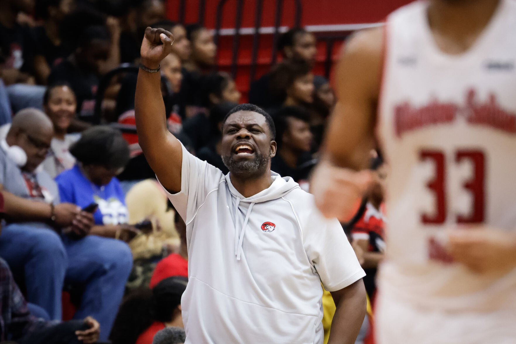 Local high school cheerleading squads perform at WSSU