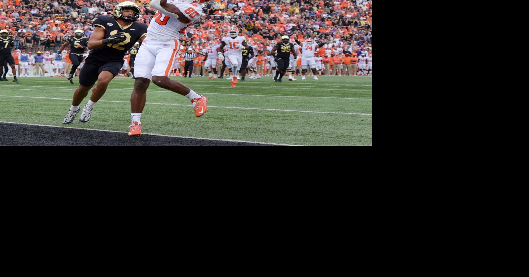 Clemson beats Wake Forest 51-45 in double overtime in a wild, emotional ...