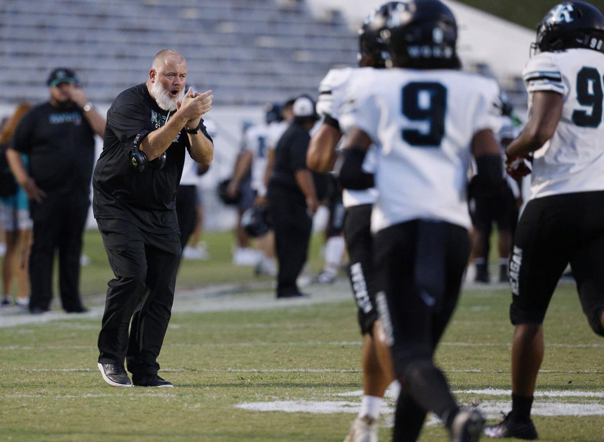 Reagan versus Glenn high school football