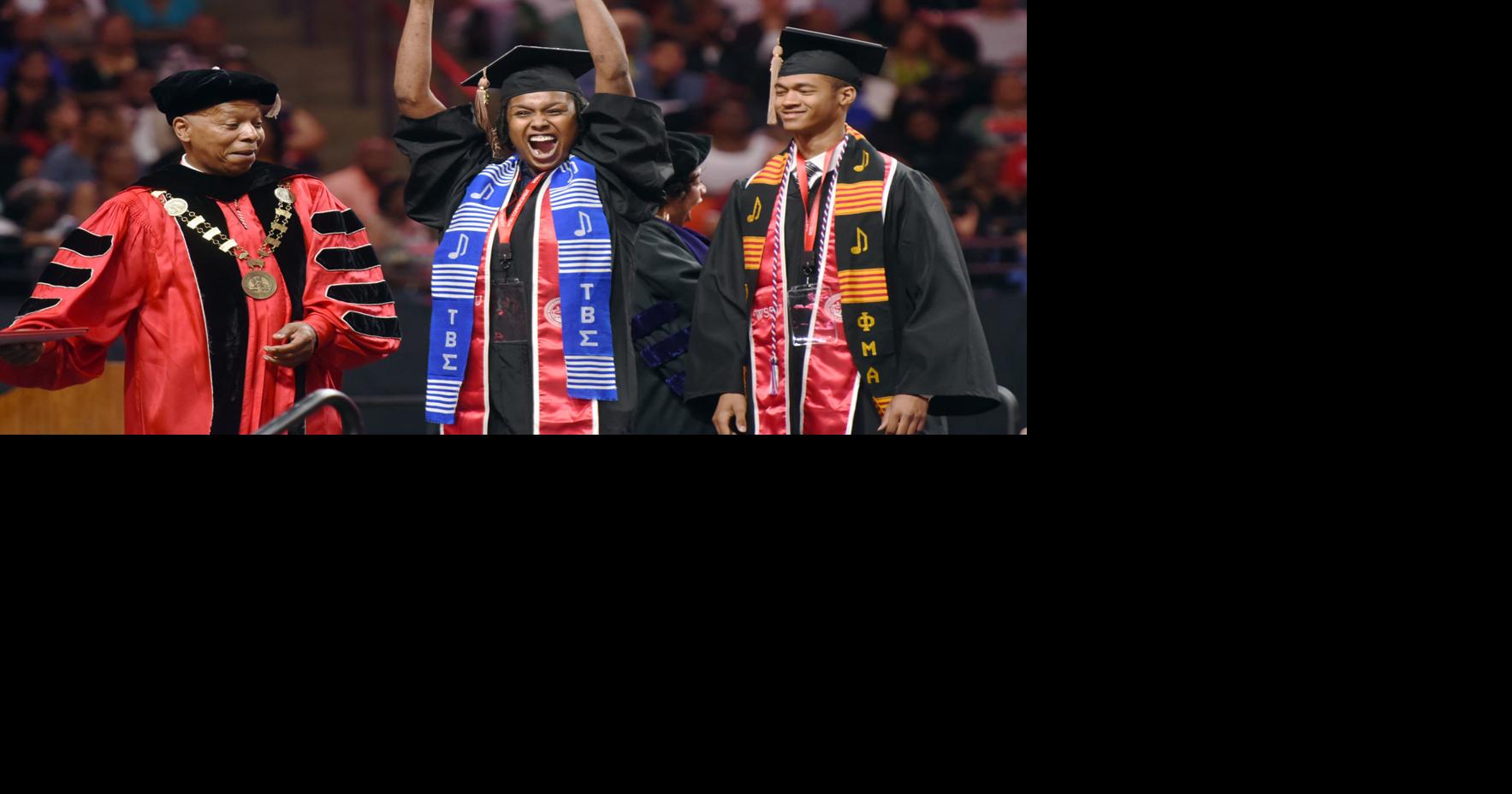 1,200 graduate from WSSU Friday at the Coliseum