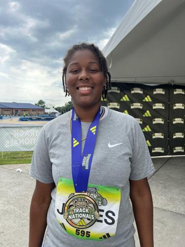 Laila Jones still breaking records in shot put, discus