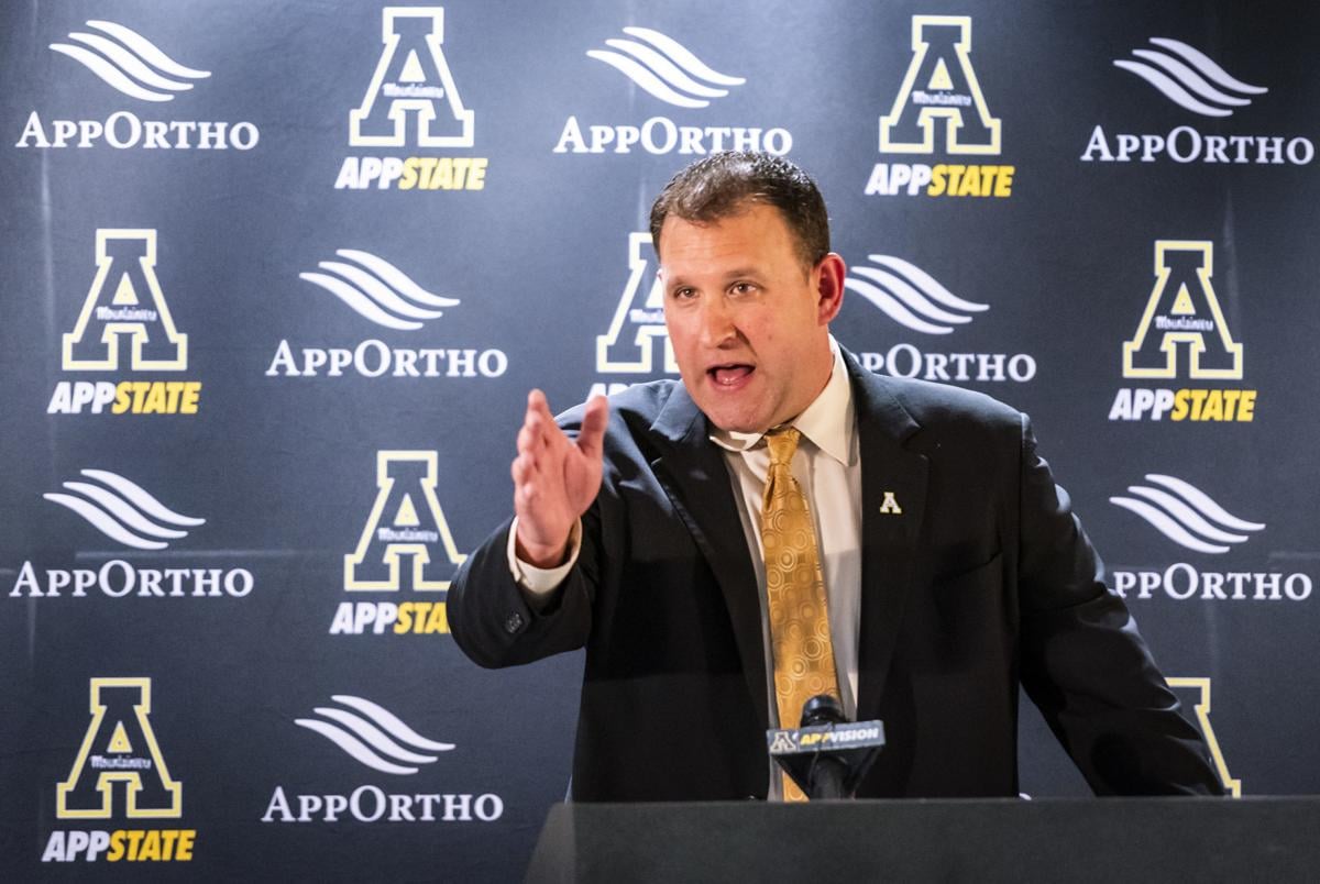 Photos: Appalachian State head coach Shawn Clark's introduction