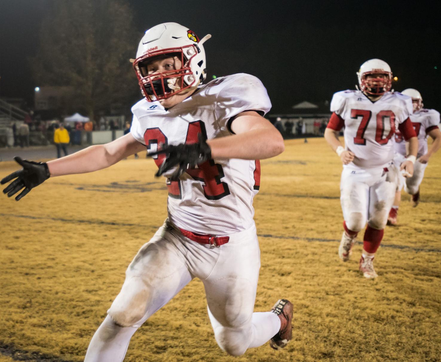 East Surry football's Jefferson Boaz grew up a Carolina fan. He ...
