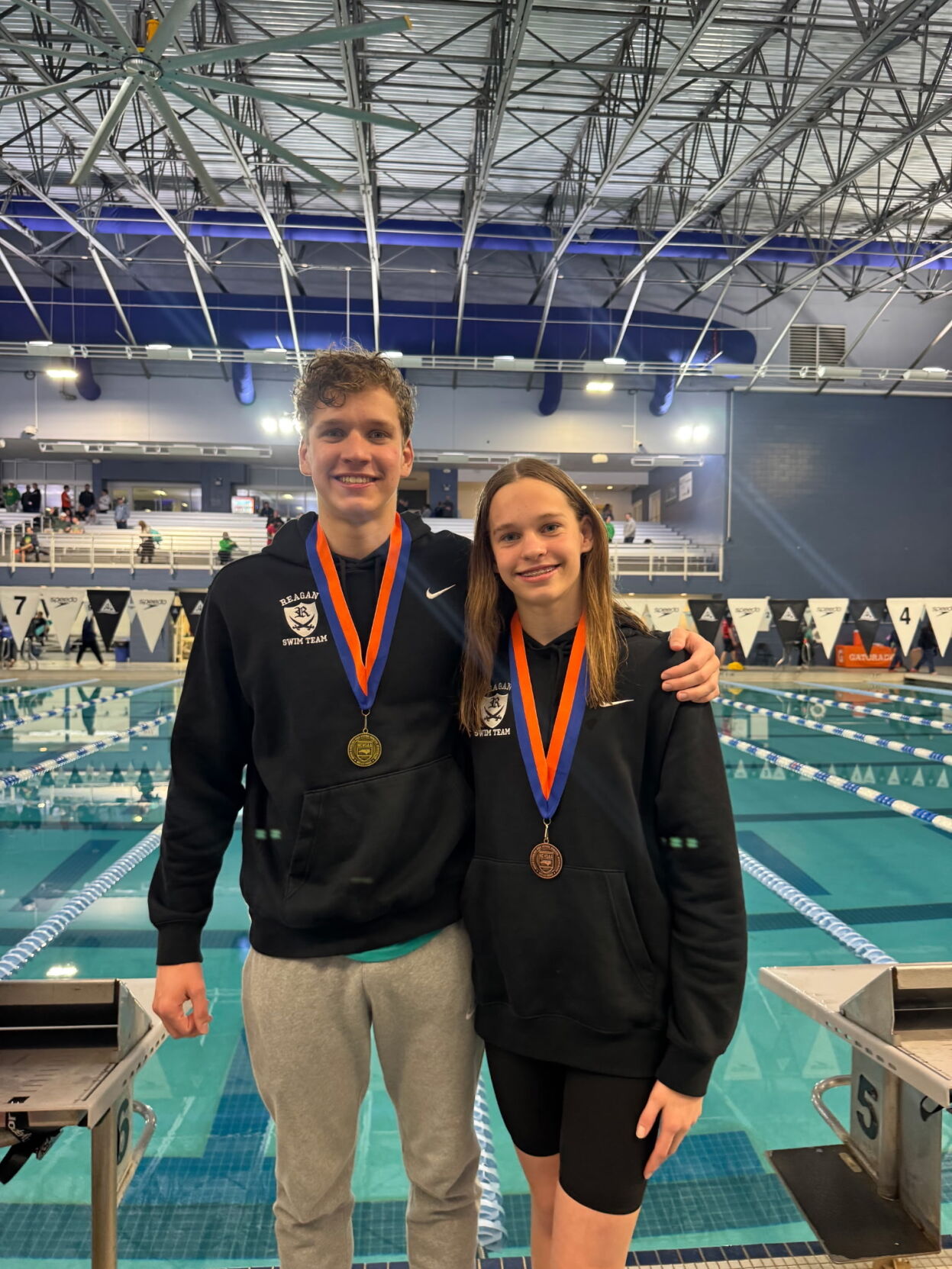 Tyler Burton wins 100-breaststroke state title for Reagan