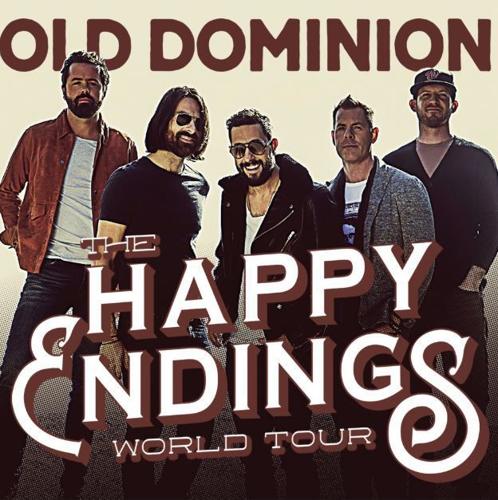 Country music band Old Dominion coming to Winston-Salem in December