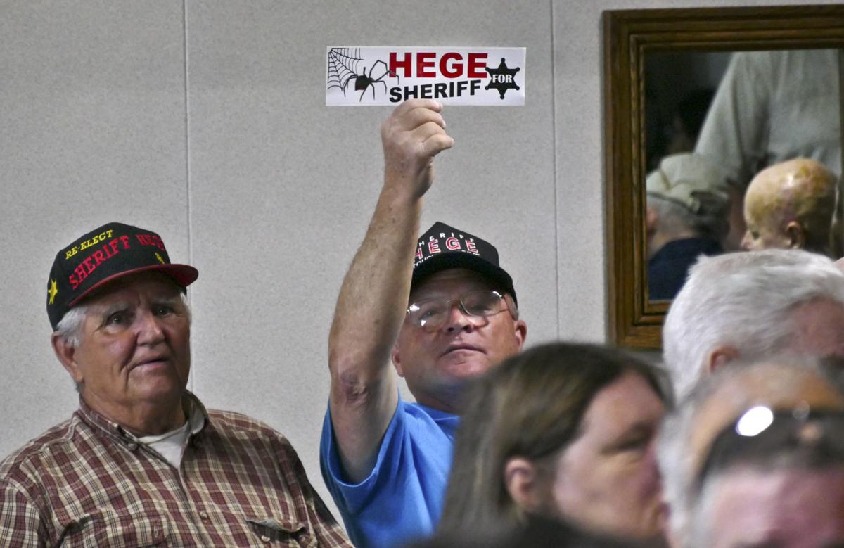 In 2018, Former sheriff Gerald Hege was clear to hit the trail again