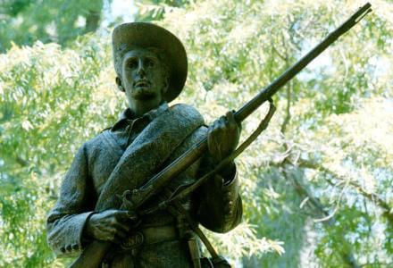 Silent Sam statue defaced with red ink and blood from protester