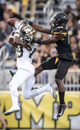 Tae Hayes, App State defense getting ready for Toledo's Woodside