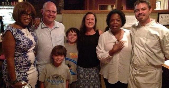 Oprah spotted at restaurant in Winston-Salem