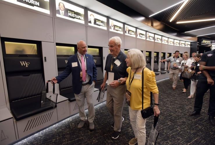 Wake Forest unveils spacious facility for football program