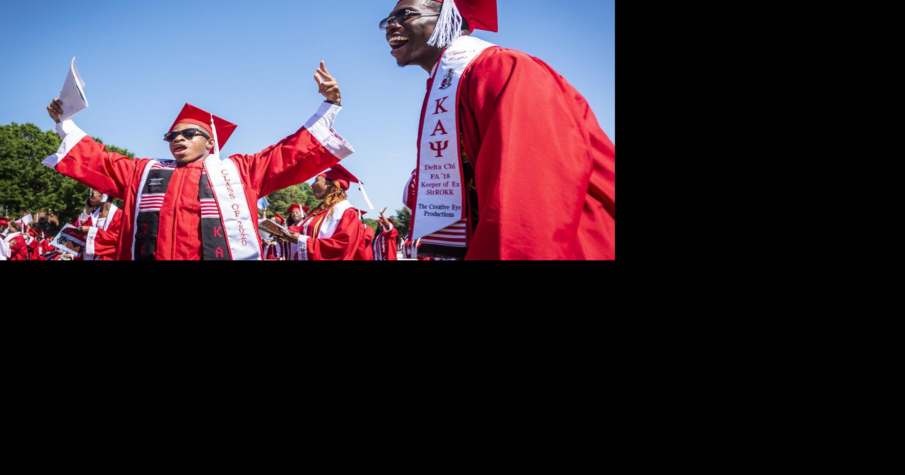 Photos: Winston-Salem State University Class of 2020 Graduation Ceremony