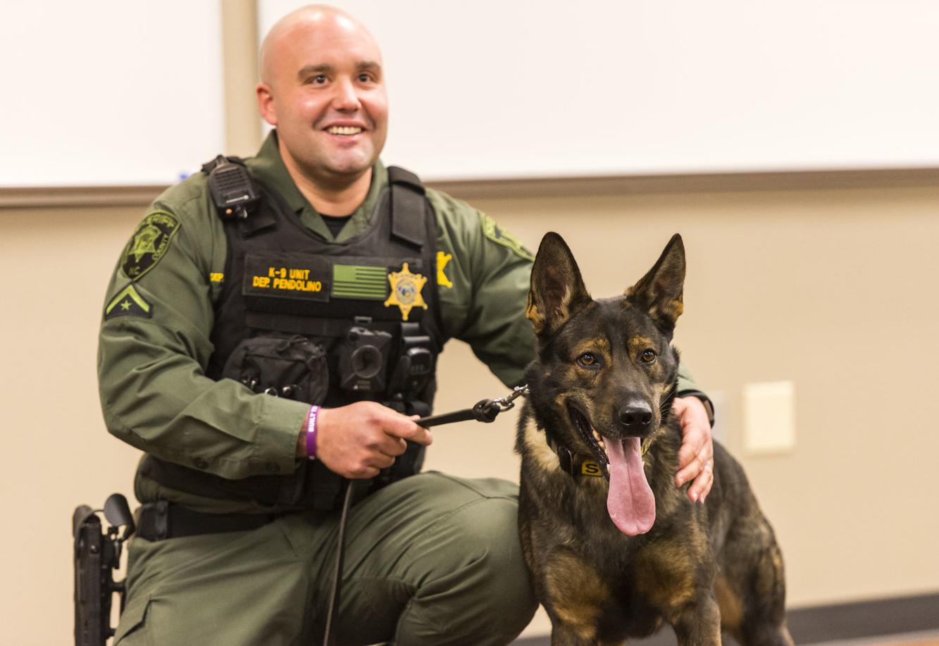 Photos: Forsyth County Sheriff's Office K9 Swearing-in