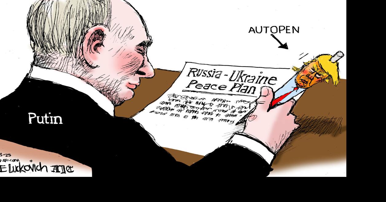5 political cartoons parse peace talks between Ukraine, Russia