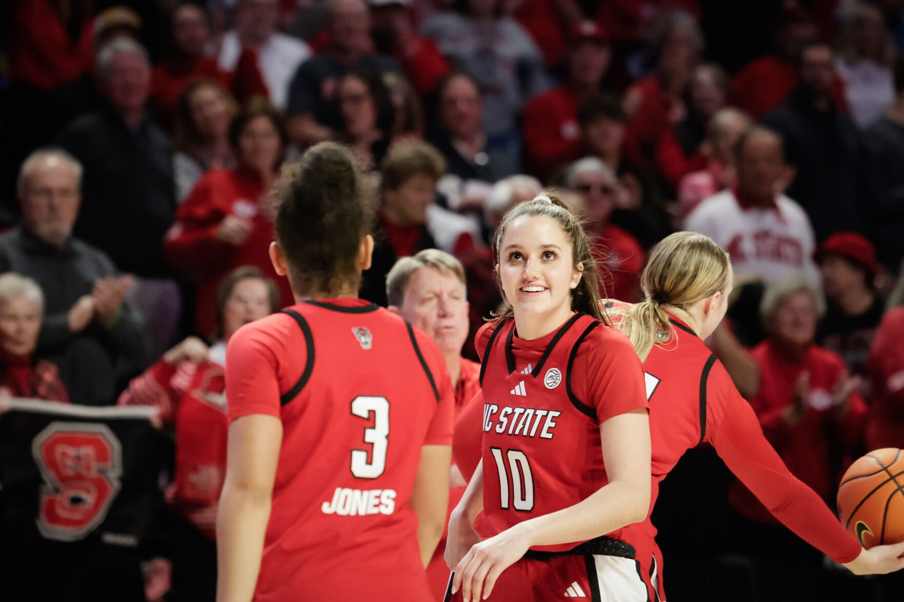 A happy homecoming win for Adelaide Jernigan, N.C. State