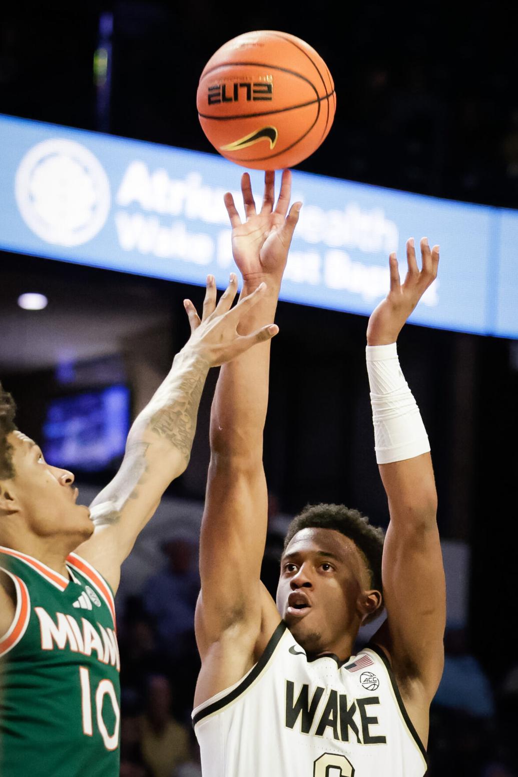 Wake Forest Deacons Miami Hurricanes ACC Men's Basketball