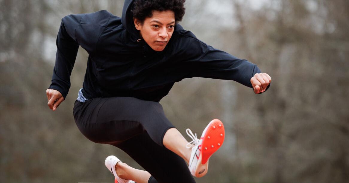 PHOTOS: WSSU's Charnessa Reid prepares for NCAA D-II Indoor Track and ...